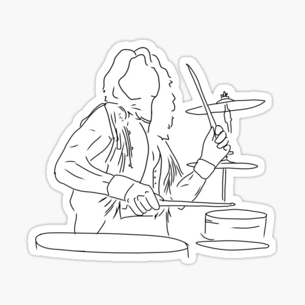 "Roger Taylor from Bohemian Rhapsody " Sticker for Sale by ...