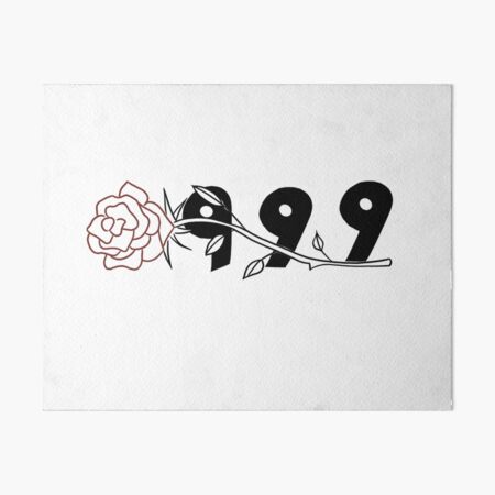 " 999 rose TATTOO" Art Board Print for Sale by AntiStuff | Redbubble