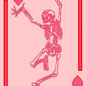 "Dancing Skeleton Ace Card" Poster for Sale by heidi-laurel | Redbubble