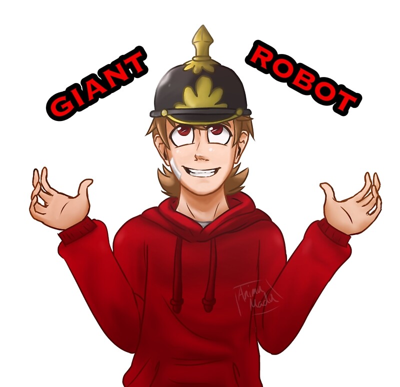 "Eddsworld Tord: Giant Robot" by AnimeMawwy | Redbubble