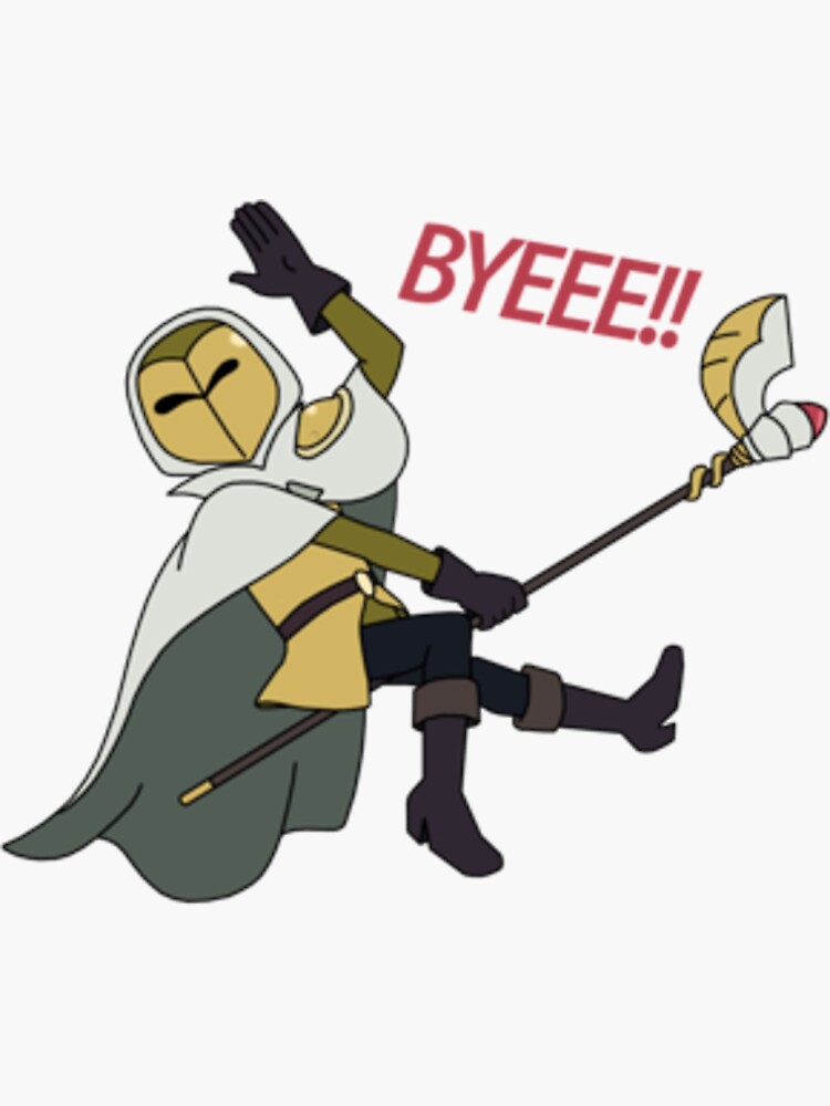 Pegatina «The Owl House - Golden Guard Byeee!!- Edición limitada ...