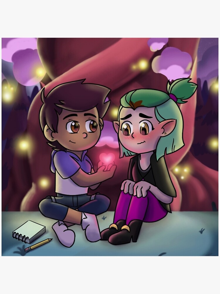 "Light of my Life- The Owl House (Lumity)- Limited Edition | Perfect ...