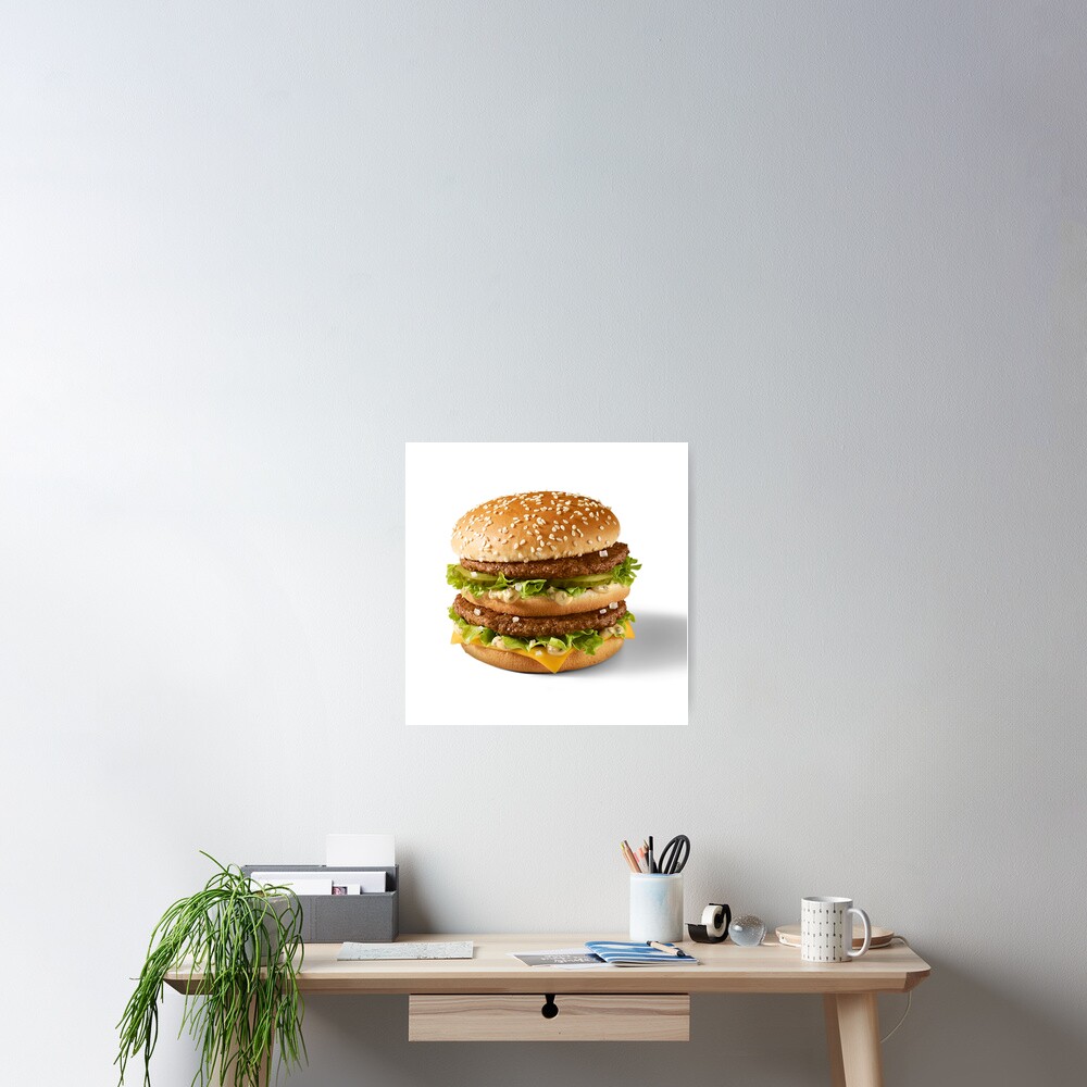 "McDonald's Big Mac " Poster for Sale by ebonyrose5 | Redbubble