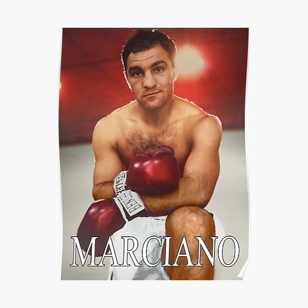 "Rocky Marciano - Boxing Legend Colorized - " Poster for Sale by ...
