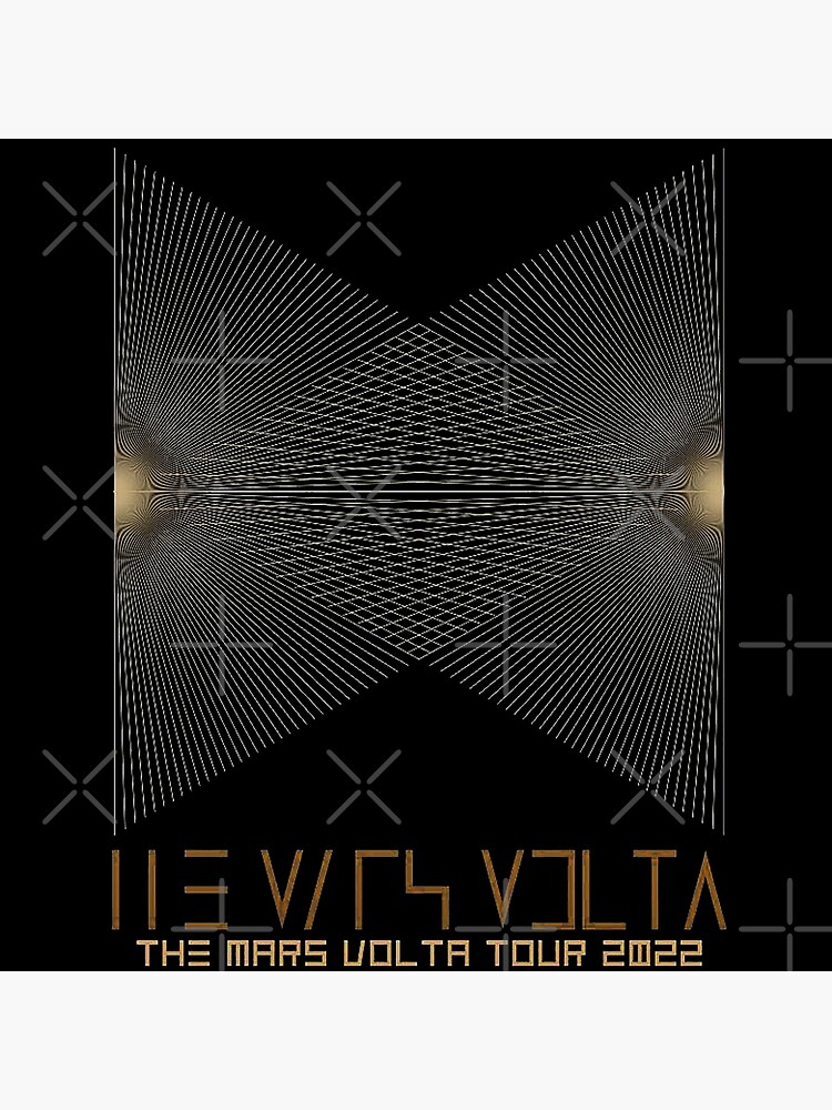 "MARS THE TOUR 2022 VOLTA BAND" Poster for Sale by hjacobson3c | Redbubble