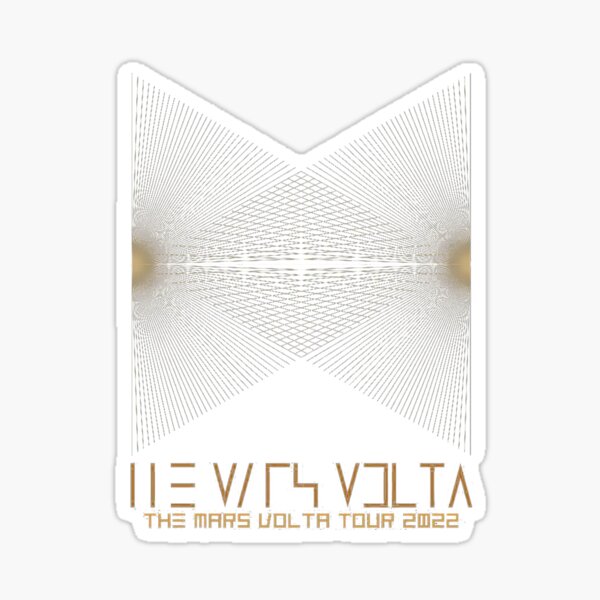 "MARS THE TOUR 2022 VOLTA BAND" Sticker for Sale by hjacobson3c | Redbubble