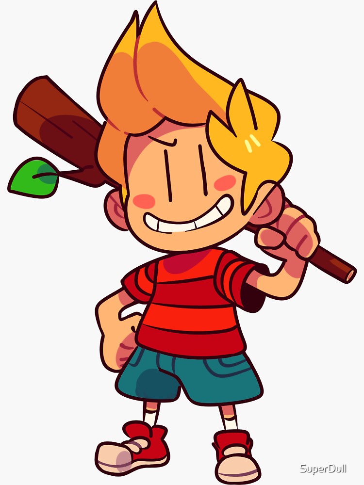 "Lucas 04" Sticker for Sale by SuperDull | Redbubble