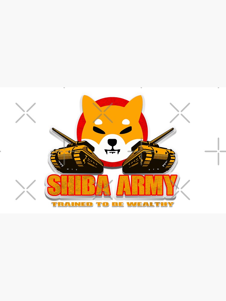 "Shiba Inu Coin Token Shib Army HODL Crypto - Shiba Army 2022" Bucket ...