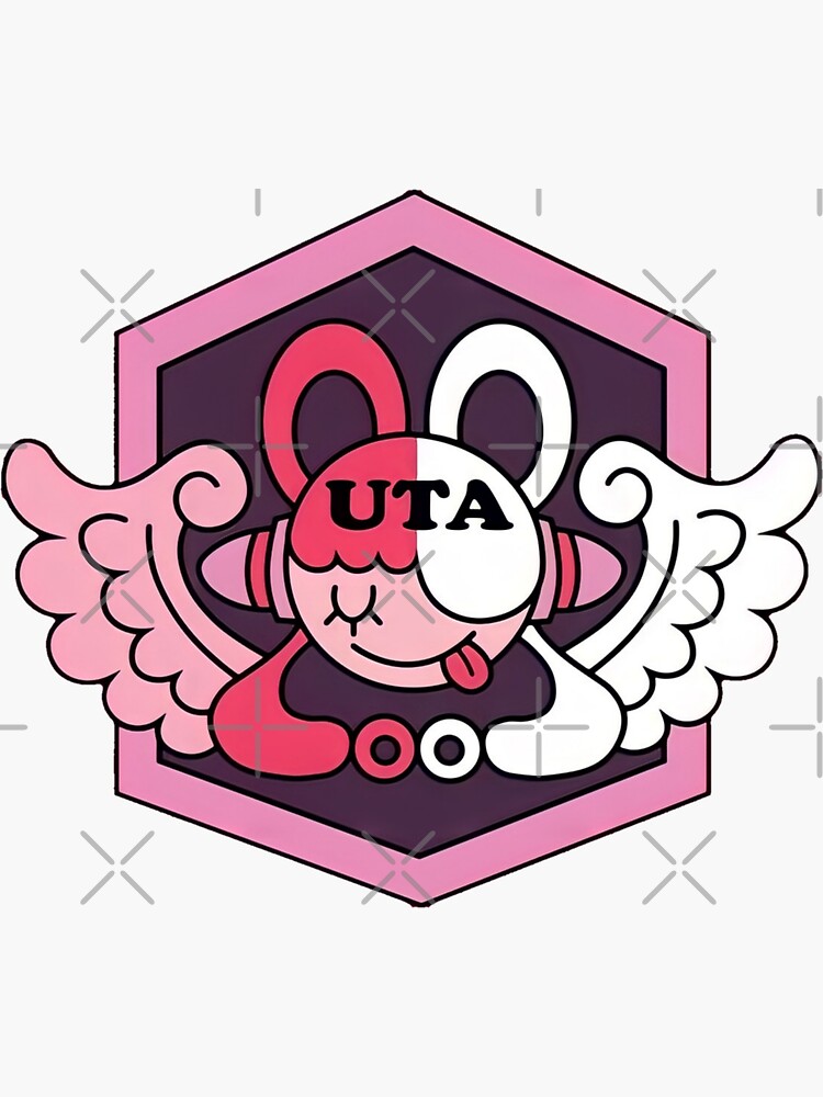 "Uta" Sticker for Sale by Aeyssa | Redbubble