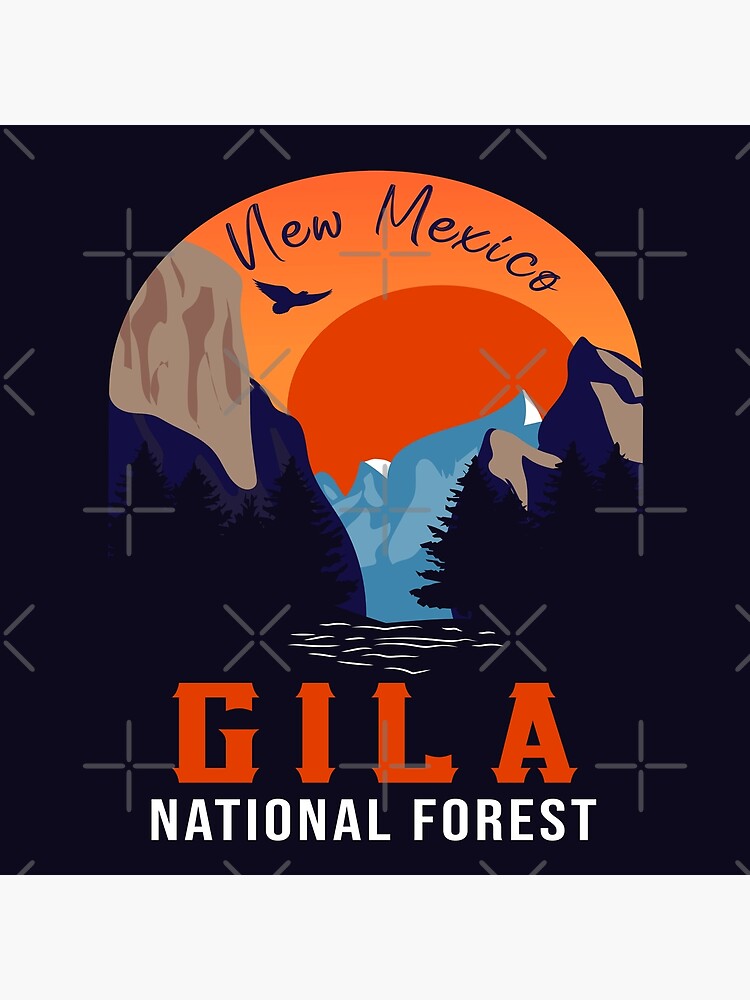 "Gila national forest. New Mexico FOREST." Poster for Sale by MZTDesign ...