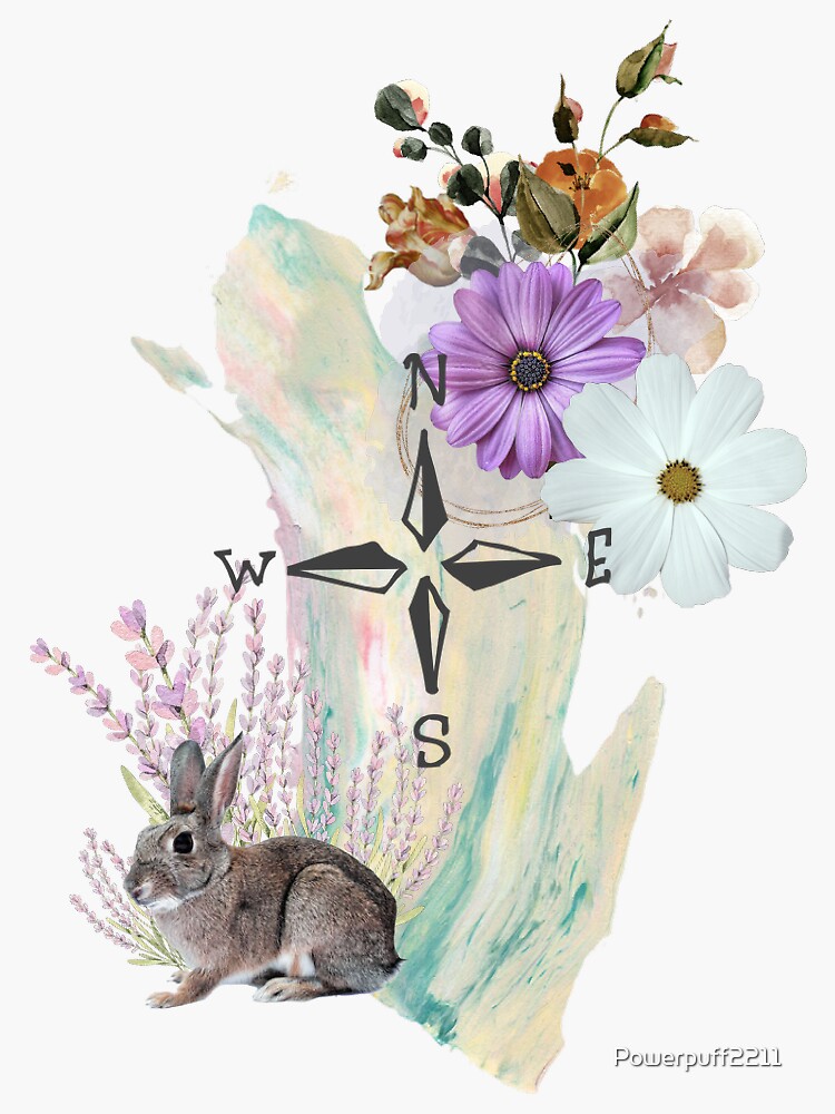 "Directional " Sticker for Sale by Powerpuff2211 | Redbubble