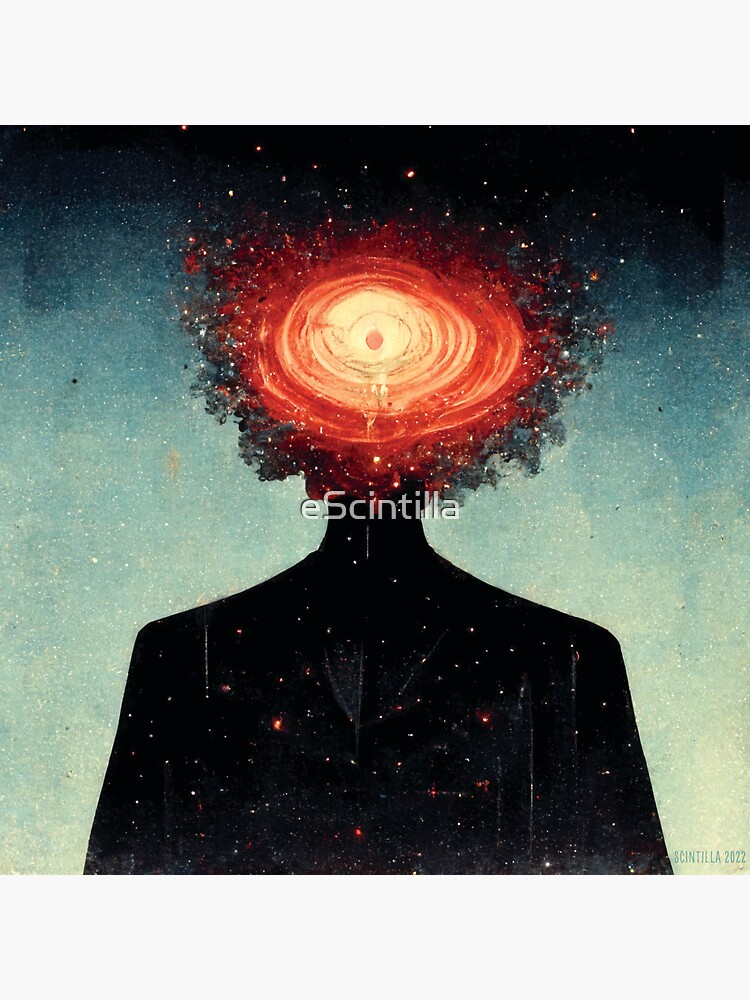 "The Collective Unconscious of Humanity" Sticker for Sale by eScintilla ...