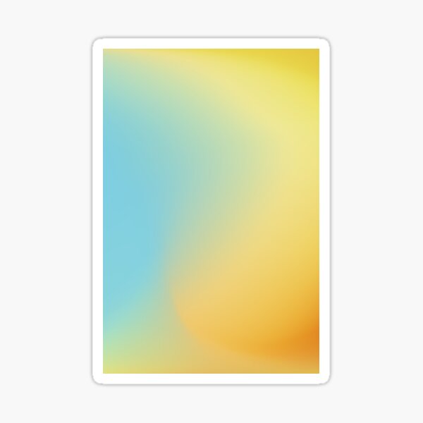 "05. Flax | HG Gradients " Sticker for Sale by HG4Design | Redbubble