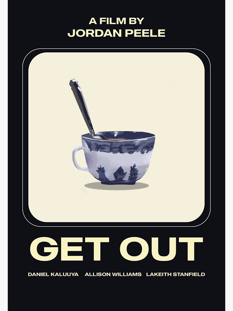 "get-out" Sticker for Sale by thereplicanttt | Redbubble