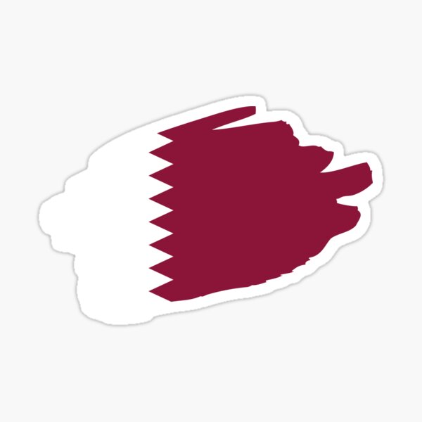 "Qatar flag" Sticker for Sale by Iloveflags | Redbubble