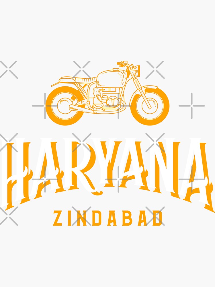 "Haryana shirt" Sticker for Sale by Trikav | Redbubble
