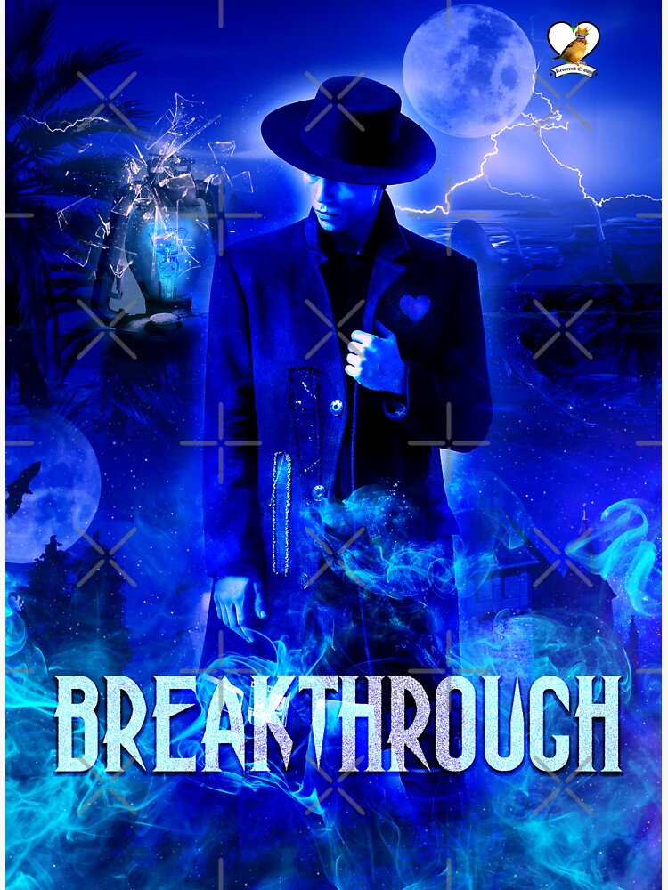 "Breakthrough" Sticker for Sale by blazegoldburst | Redbubble