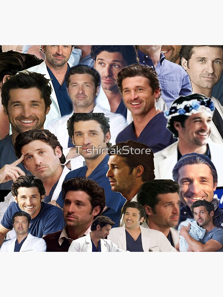 "Patrick Dempsey photo collage" Socks for Sale by T-shirtakStore ...