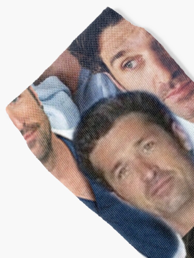 "Patrick Dempsey photo collage" Socks for Sale by T-shirtakStore ...