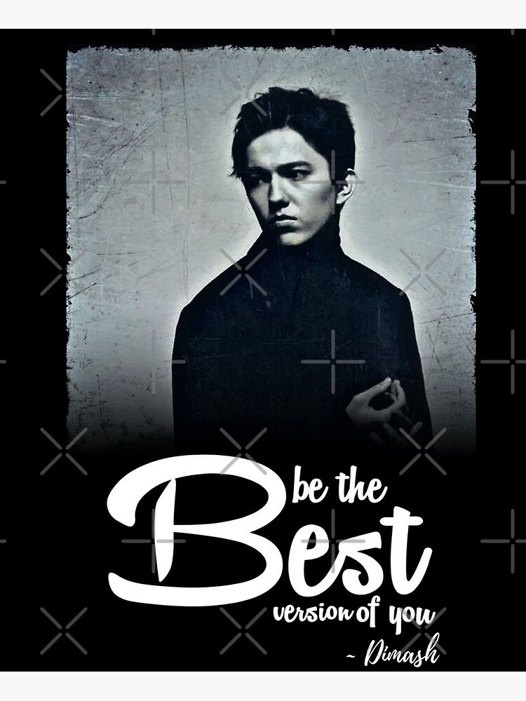 "Dimash Kudaibergen Greatest Singer Alive" Art Print for Sale by ...