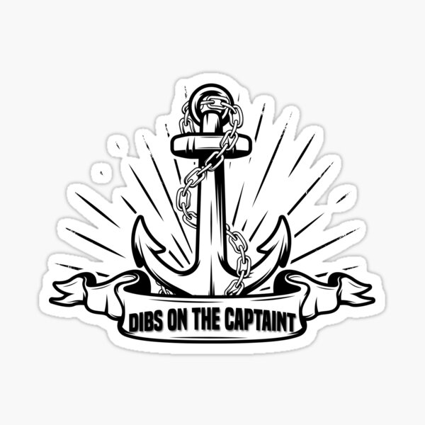 "Dibs on the captain | Gift idea For boat captain | sea captain ...