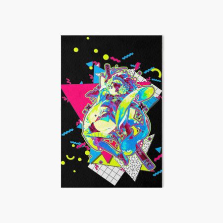 "Momohime - Muramasa Rebirth *90s graphic design*" Art Board Print for ...