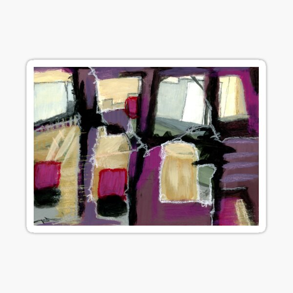 "Abstract Expressionism Art Painting, My Perspective" Sticker for Sale ...