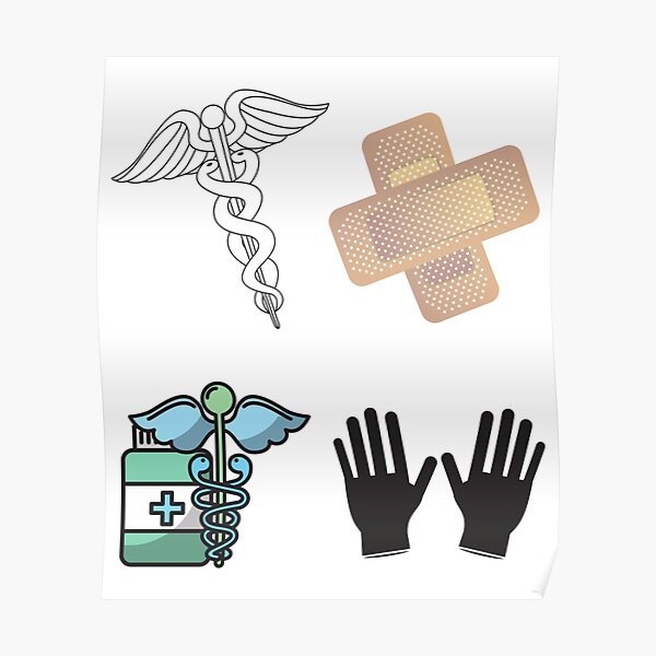 "Pharmacy Pack" Poster for Sale by Magical23 | Redbubble