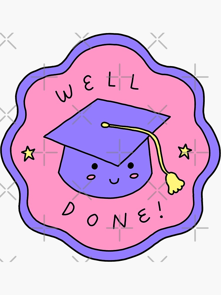 "Well done sticker, a cute dinosaur sticker, motivation feedback ...