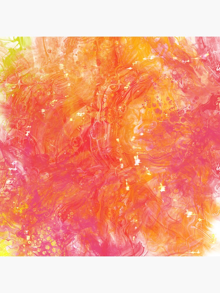 "Amber Fire" Poster for Sale by wonderweird | Redbubble