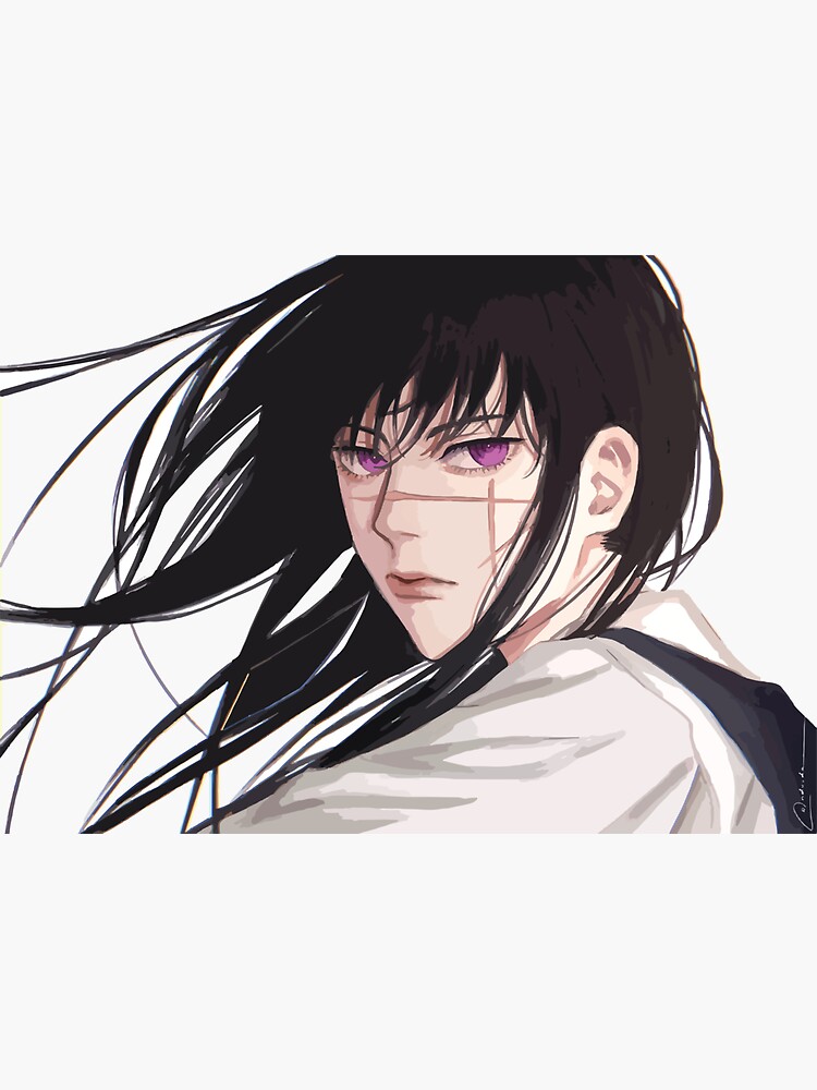 "Asa Mitaka The War Devil" Sticker for Sale by MordecaiLover | Redbubble