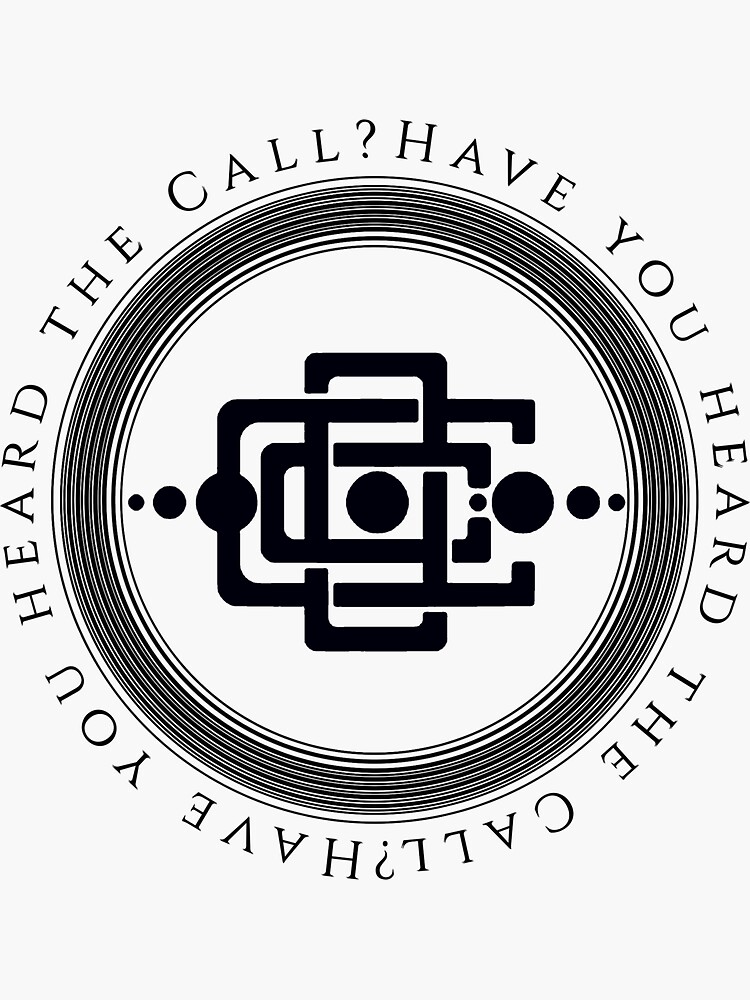 "Have you heard the Call? Circular Icon" Sticker for Sale by ...