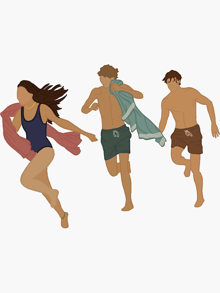 "tsitp beach scene" Sticker for Sale by nataliee06 | Redbubble