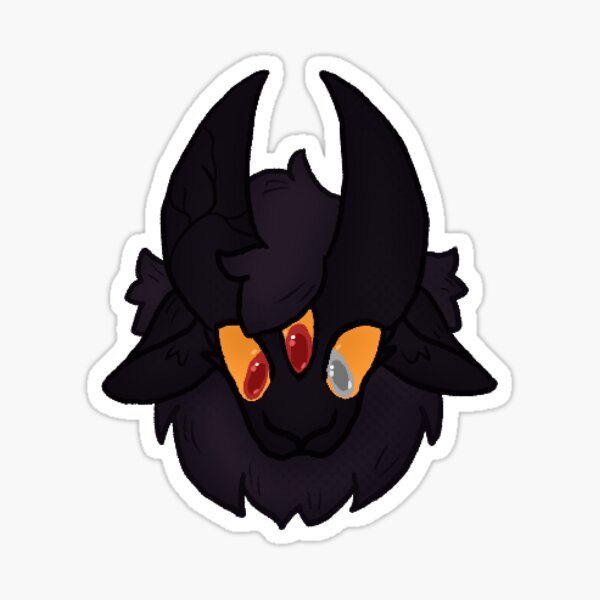 "Black Goat" Sticker for Sale by FloralTrash | Redbubble