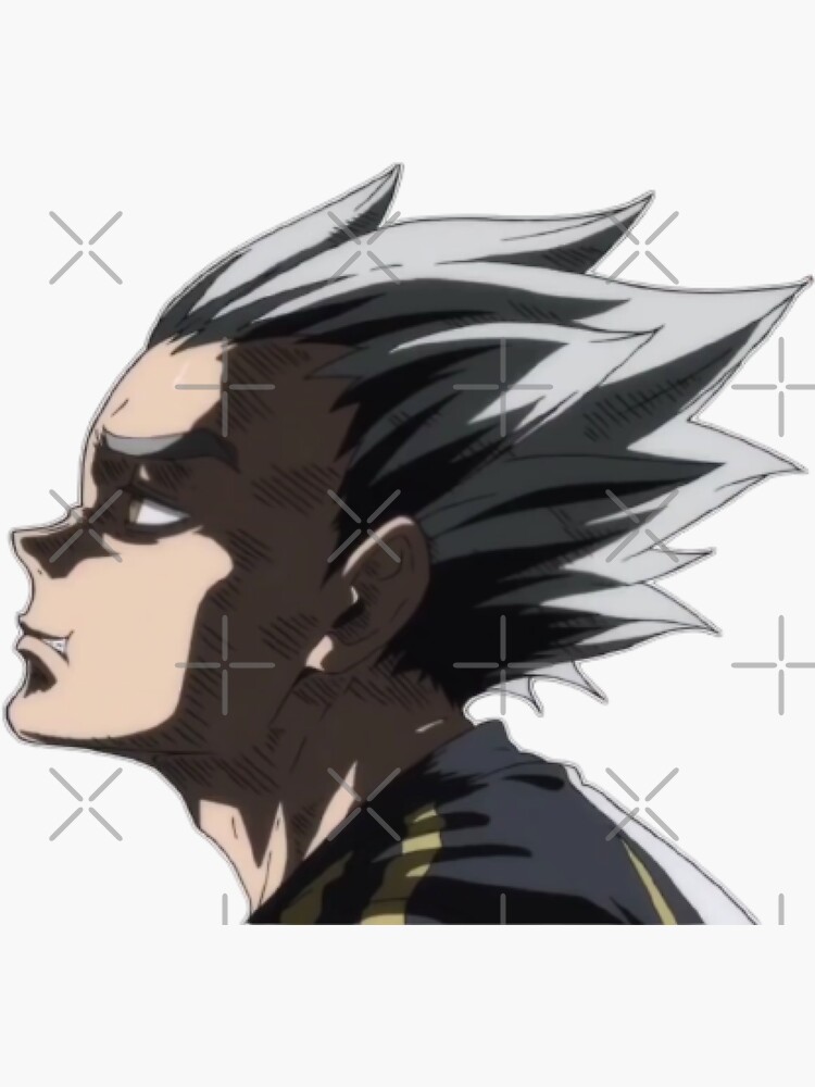 "Angry Bokuto" Sticker for Sale by Ranya13 | Redbubble