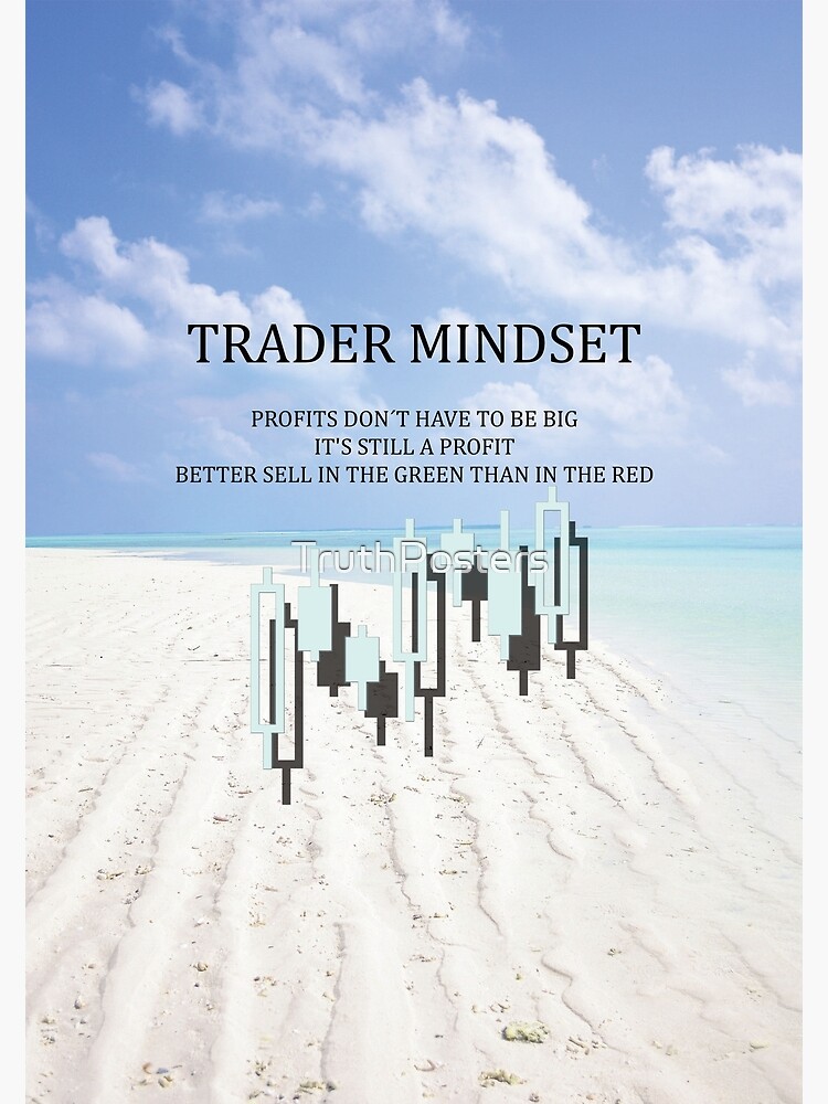 "TRADER MINDSET | Trader Posters" Poster for Sale by TruthPosters ...