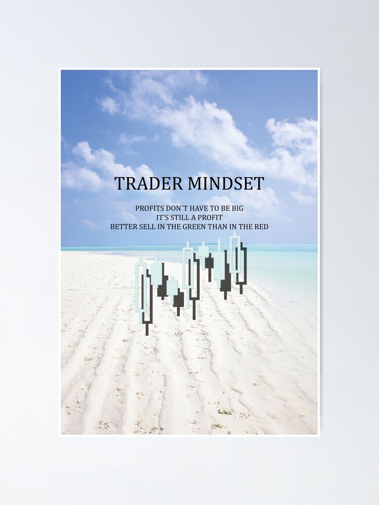 "TRADER MINDSET | Trader Posters" Poster for Sale by TruthPosters ...