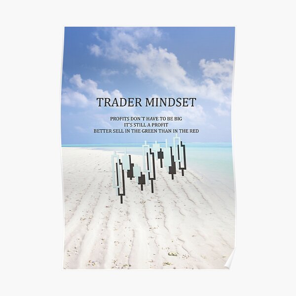 "TRADER MINDSET | Trader Posters" Poster for Sale by TruthPosters ...