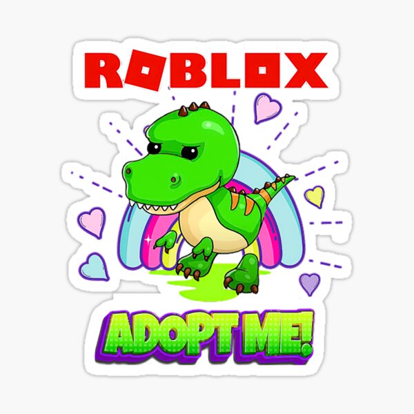 "Adopt me " Sticker for Sale by MyCaliShopst | Redbubble
