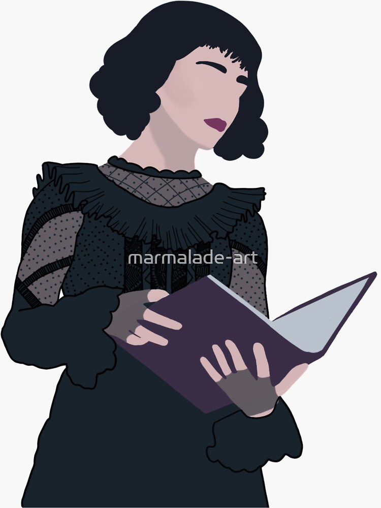 "Lydia from Beetlejuice Musical" Sticker for Sale by marmalade-art ...