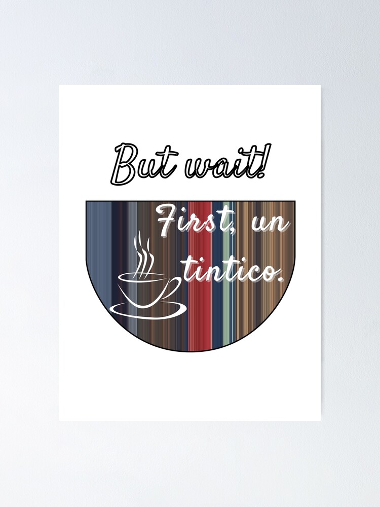 "First un Tintico clear" Poster for Sale by sylbealvaguez | Redbubble