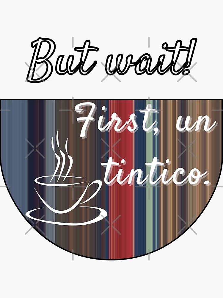 "First un Tintico clear" Sticker for Sale by sylbealvaguez | Redbubble