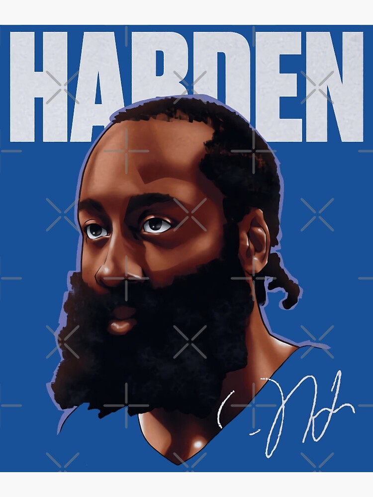 "James Harden Game Face" Poster for Sale by richardreesep | Redbubble
