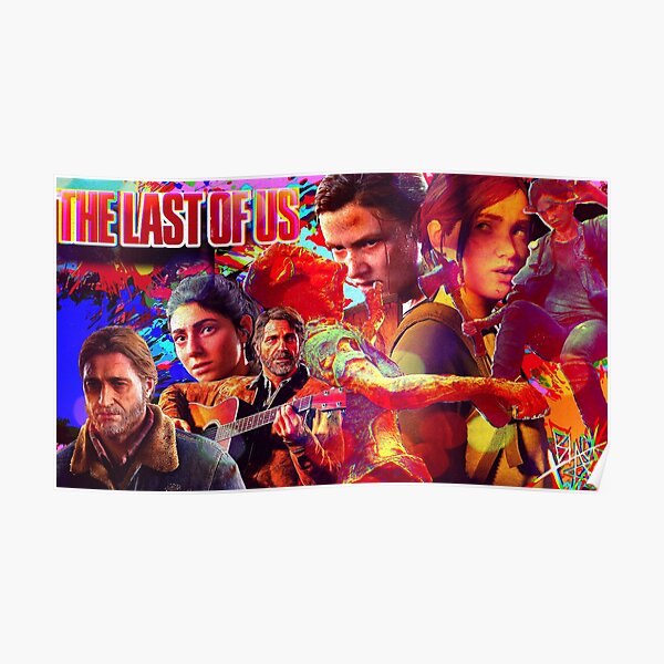 Póster «CARTEL DE LA PELÍCULA TLOU2» de xBLACKSTAR | Redbubble