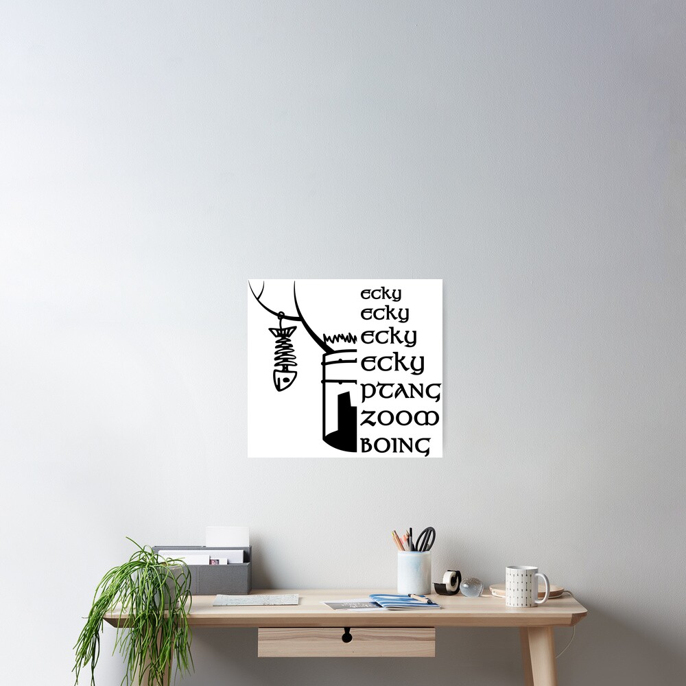 "Ecky ecky" Poster by dynamitfrosch | Redbubble
