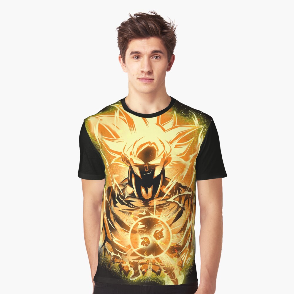 "Golden Saiyan Goku God" Poster for Sale by StevenCassidy | Redbubble