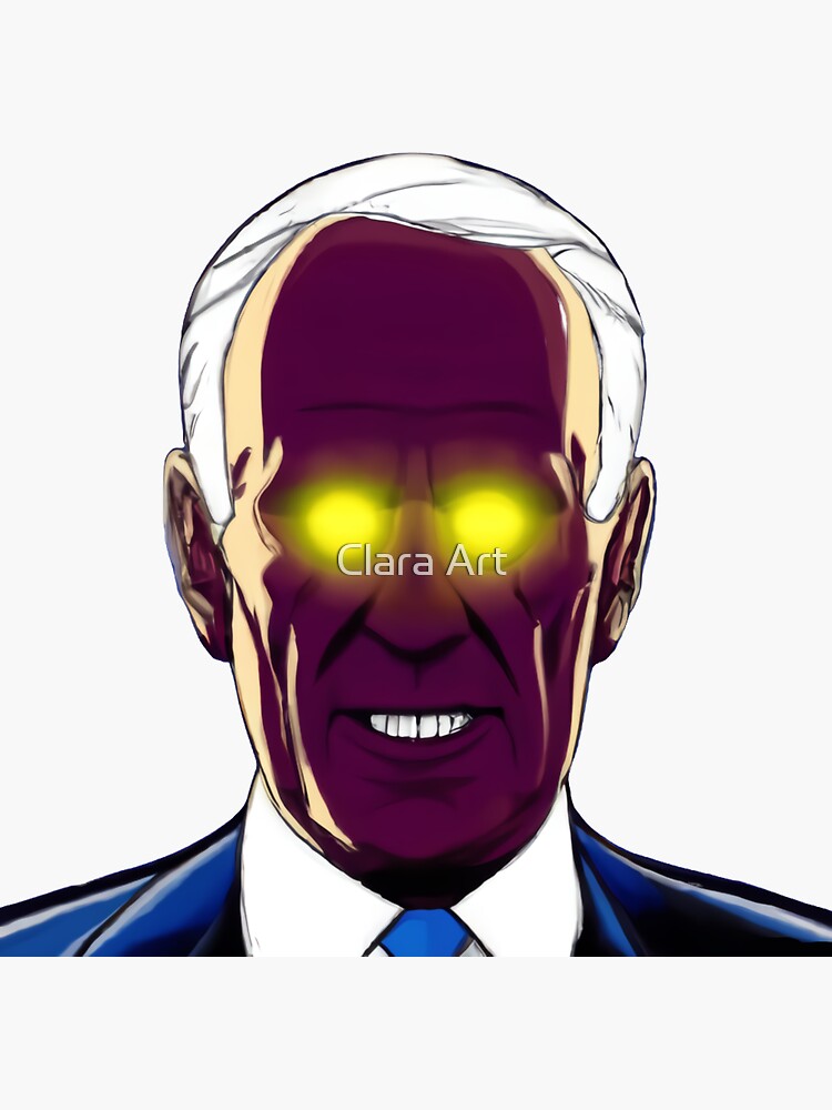 "Dark Brandon" Sticker for Sale by Clarart7 | Redbubble