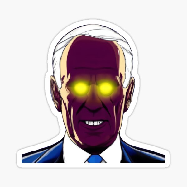 "Dark Brandon" Sticker for Sale by Clarart7 | Redbubble