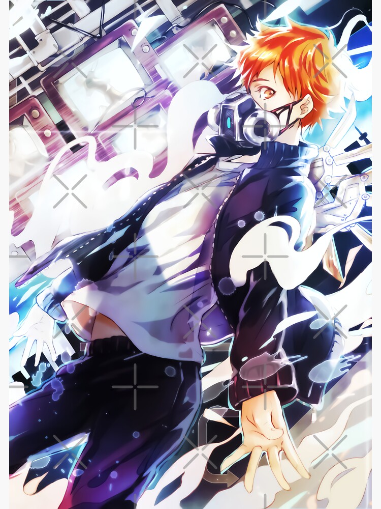 "Hinata Shouyou Haikyuu Portrait Art" Sticker for Sale by delfinart ...