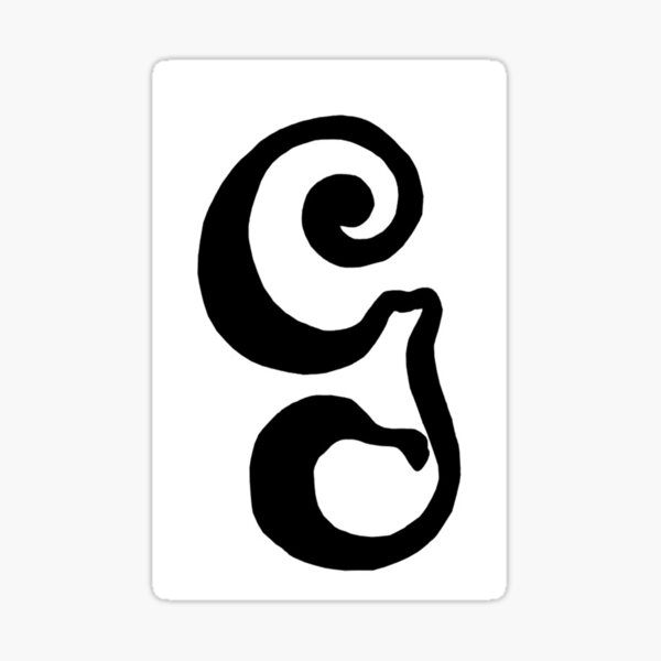 "Letter G" Sticker by Hollyis | Redbubble
